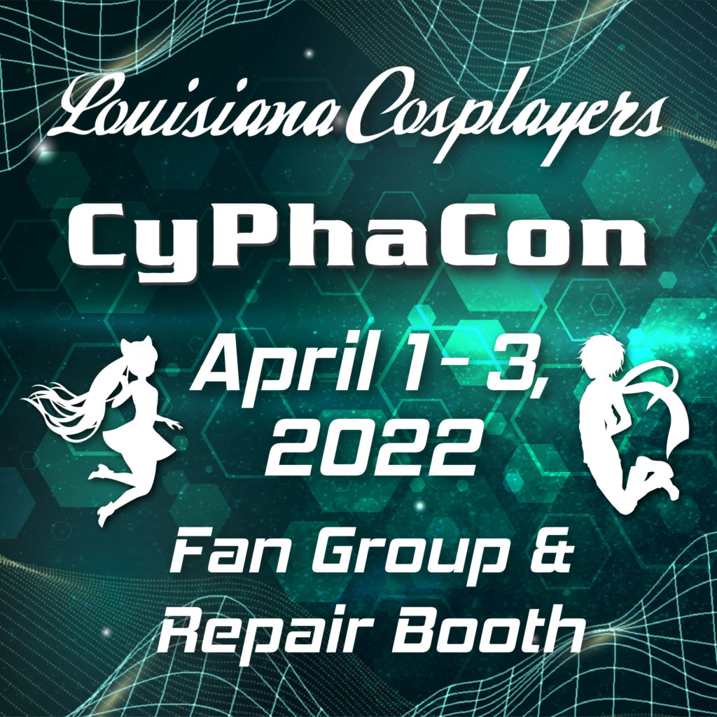 Cyphacon 2022 Louisiana Cosplayers