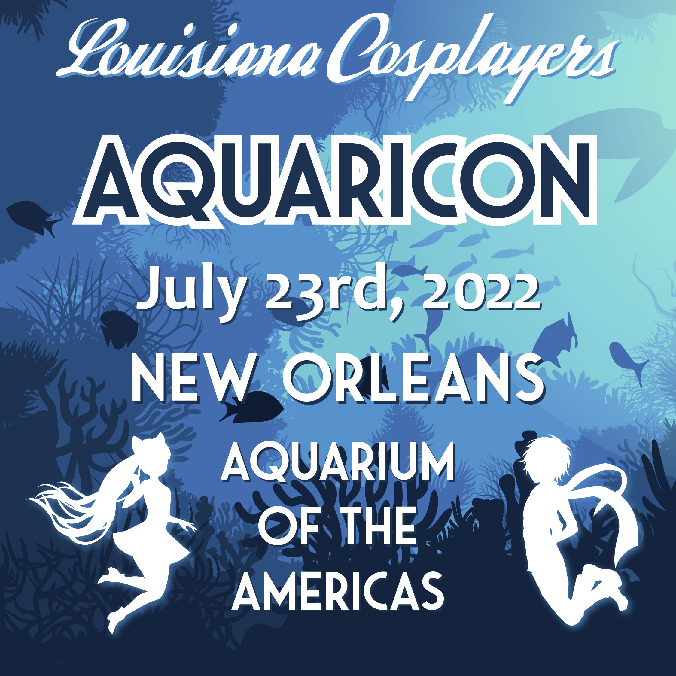 Aquaricon 2022 Louisiana Cosplayers