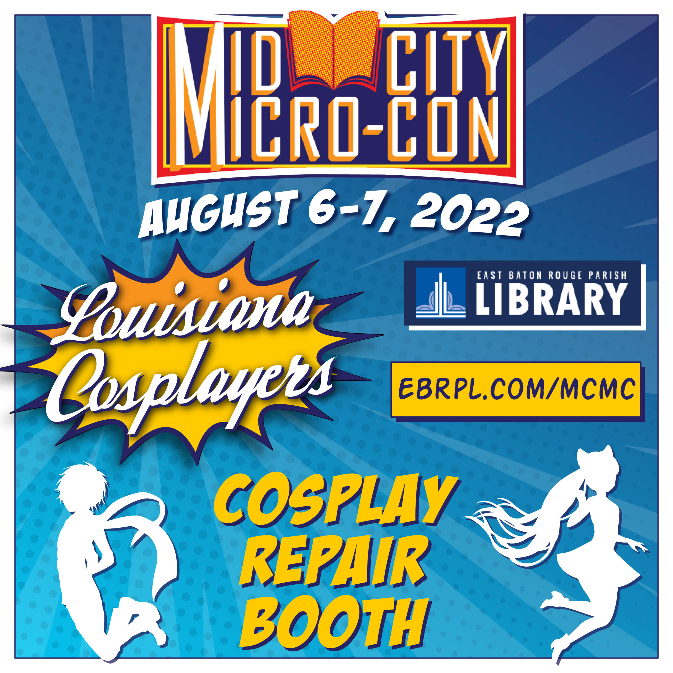 Mid City Micro Con 2022 Louisiana Cosplayers